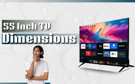 55 Inch TV Dimensions in CM & Inches (2025 Updated)
