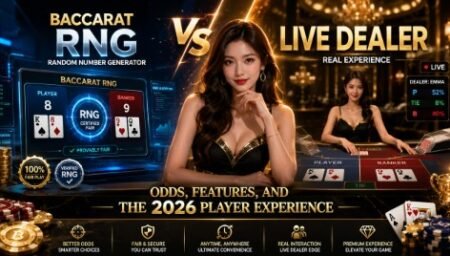 Baccarat RNG vs Live Dealer: Odds, Features, and the 2026 Player Experience